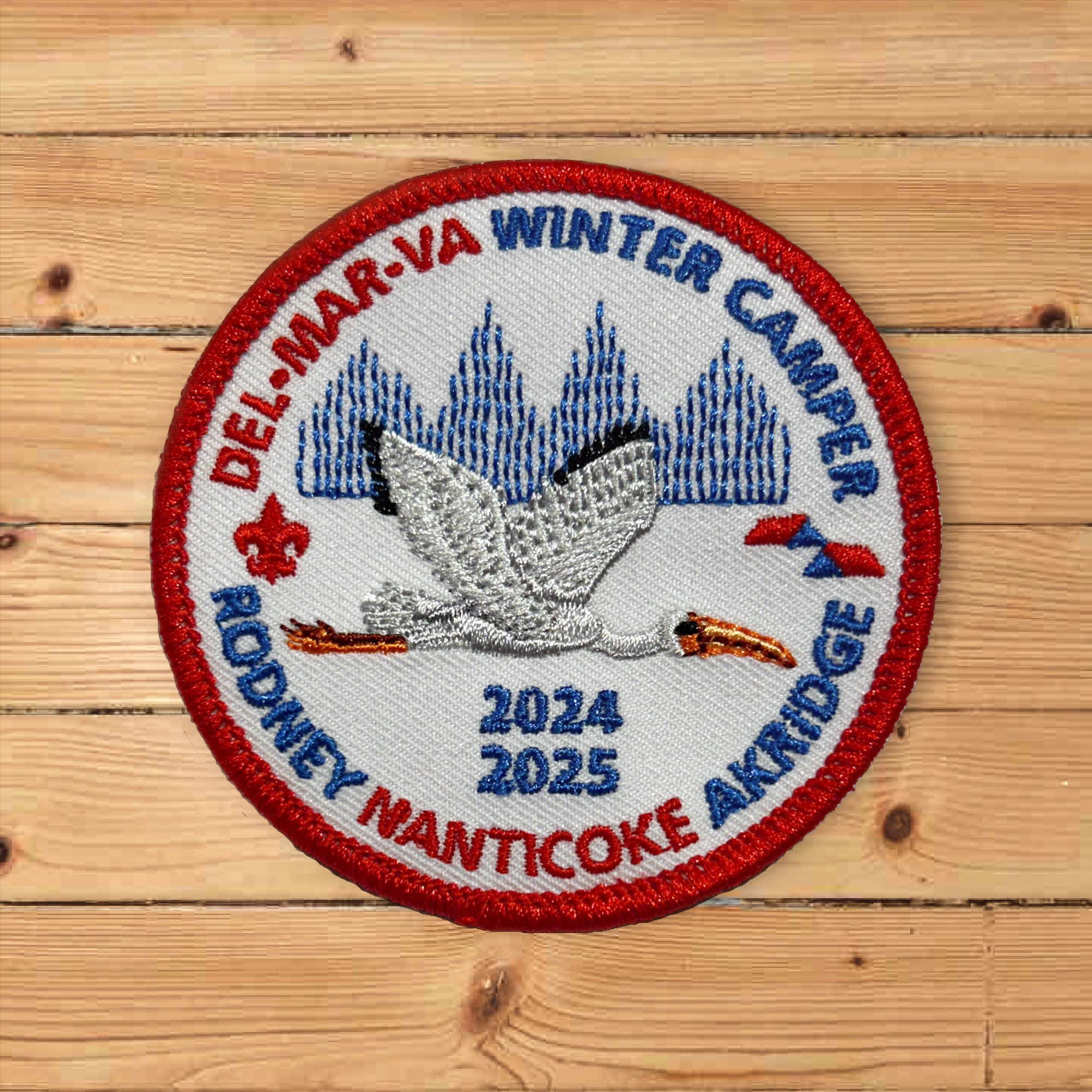 Winter 2024-2025 Patch | Rodney Scout Reservation
