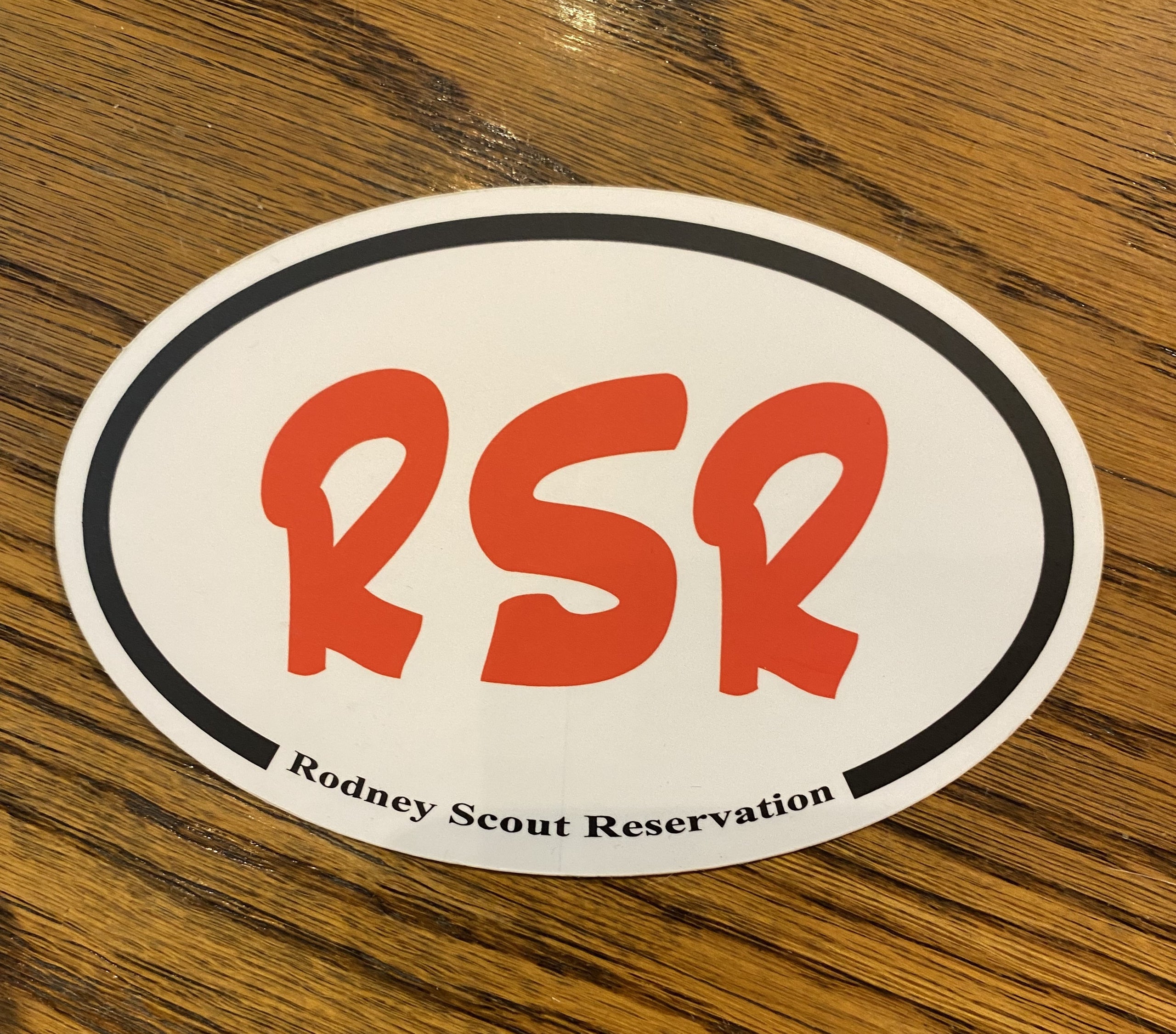 Sticker RSR Oval | Rodney Scout Reservation
